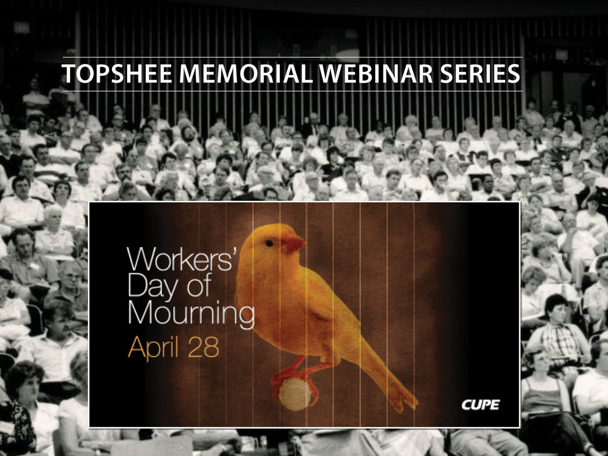 Topshee Memorial Webinar Series: Day of Mourning 2023 - Coady Institute